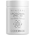 Amazon.com: Codeage Liposomal Zinc Supplement – 3 Month Supply – One Per Day - 50 mg Zinc ...