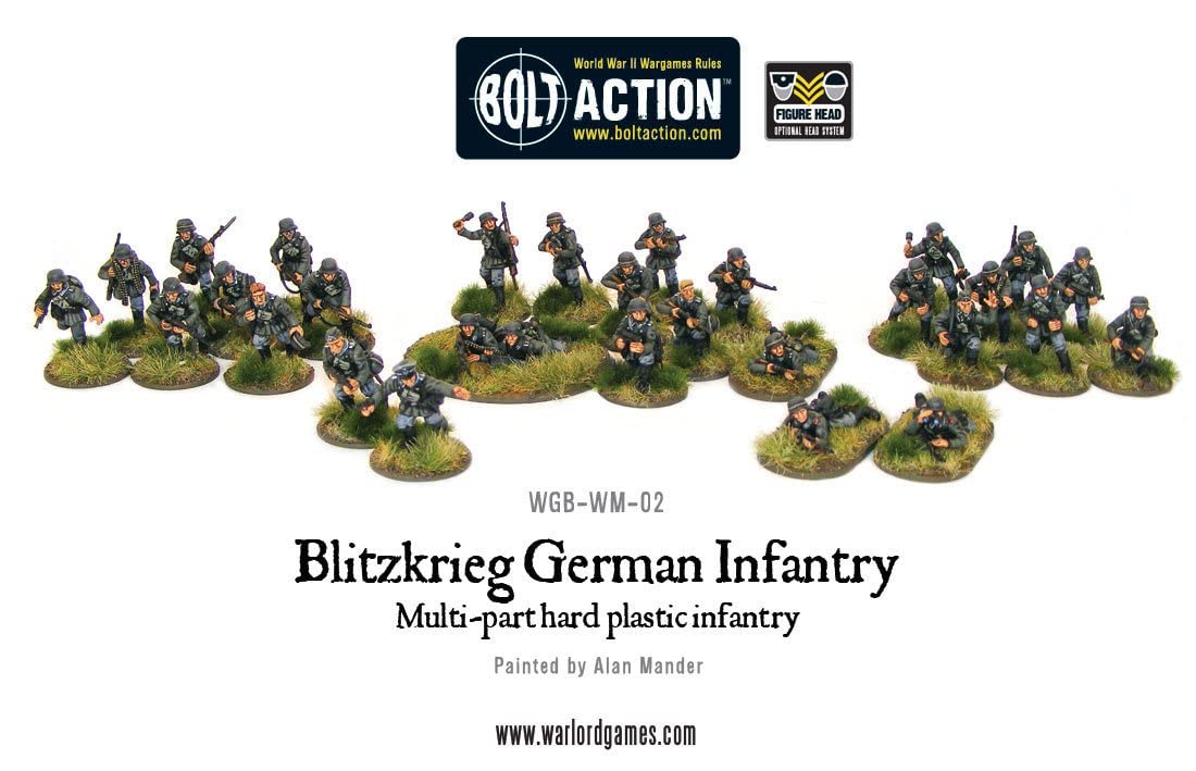 Mua Warlord Bolt Action German Infantry Figures 1:56 Tabletop ...