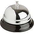 Amazon.com : Business Source Nickel Plated Call Bell : Office Desk Call ...