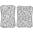 Amazon.com: 3 inch Self-Adhesive Vinyl Alphabet Letters Numbers Kit ...