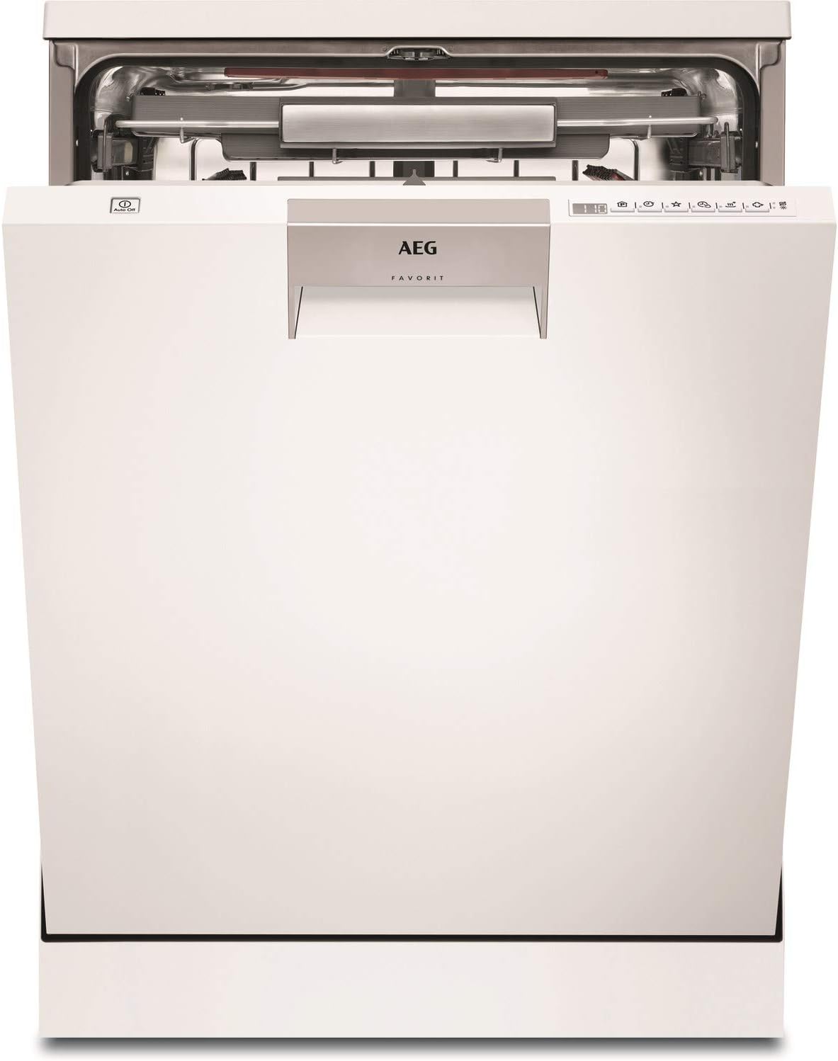 AEG FFE63806PW Freestanding Dishwasher with Comfort Lift draw and ...