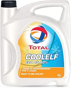 Total Coolelf Eco BS -40% Coolant - 4 Liter: Buy Online at Best Price ...