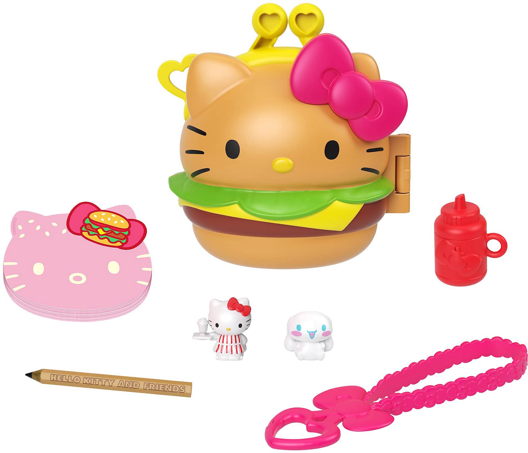 Mua Hello Kitty Sanrio GVB28 Hello Kitty and Friends Minis Hamburger ...