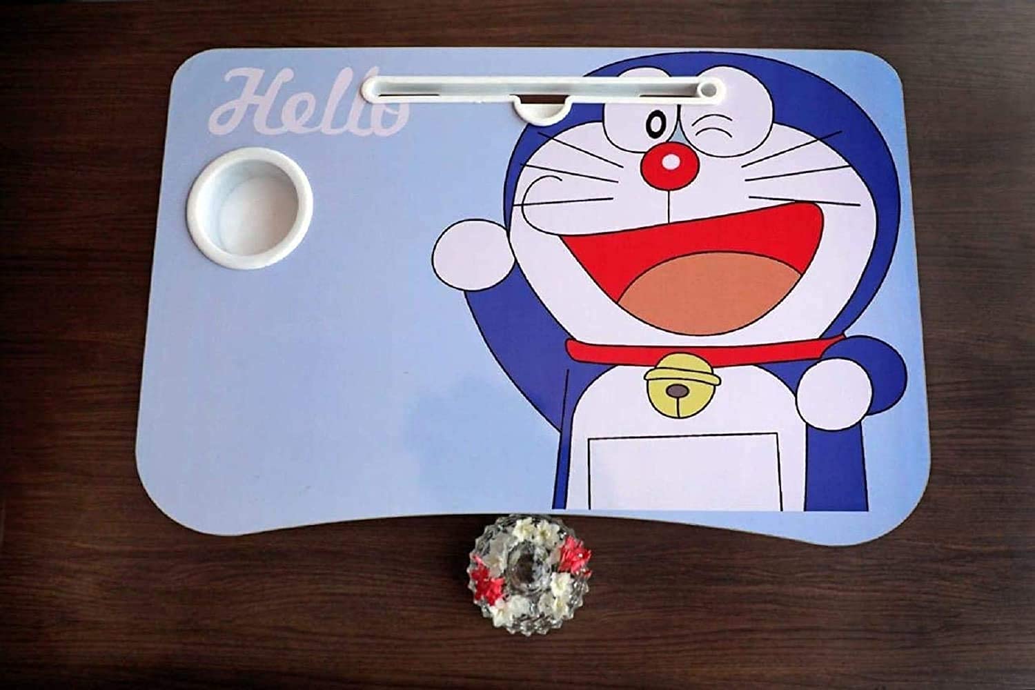 FLYOWN Smart Multi-Purpose Doraemon Cartoon Print Laptop Table with ...