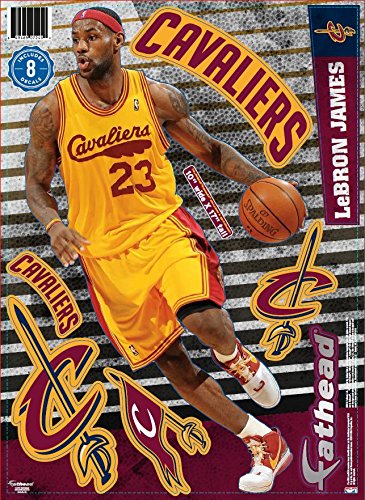 LeBron James Wall Decals - 7 Action Oriented Wall Graphics : Funk This ...