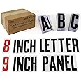 Amazon.com : Changeable Outdoor Sign Letters 8” Portable Flex Letters ...