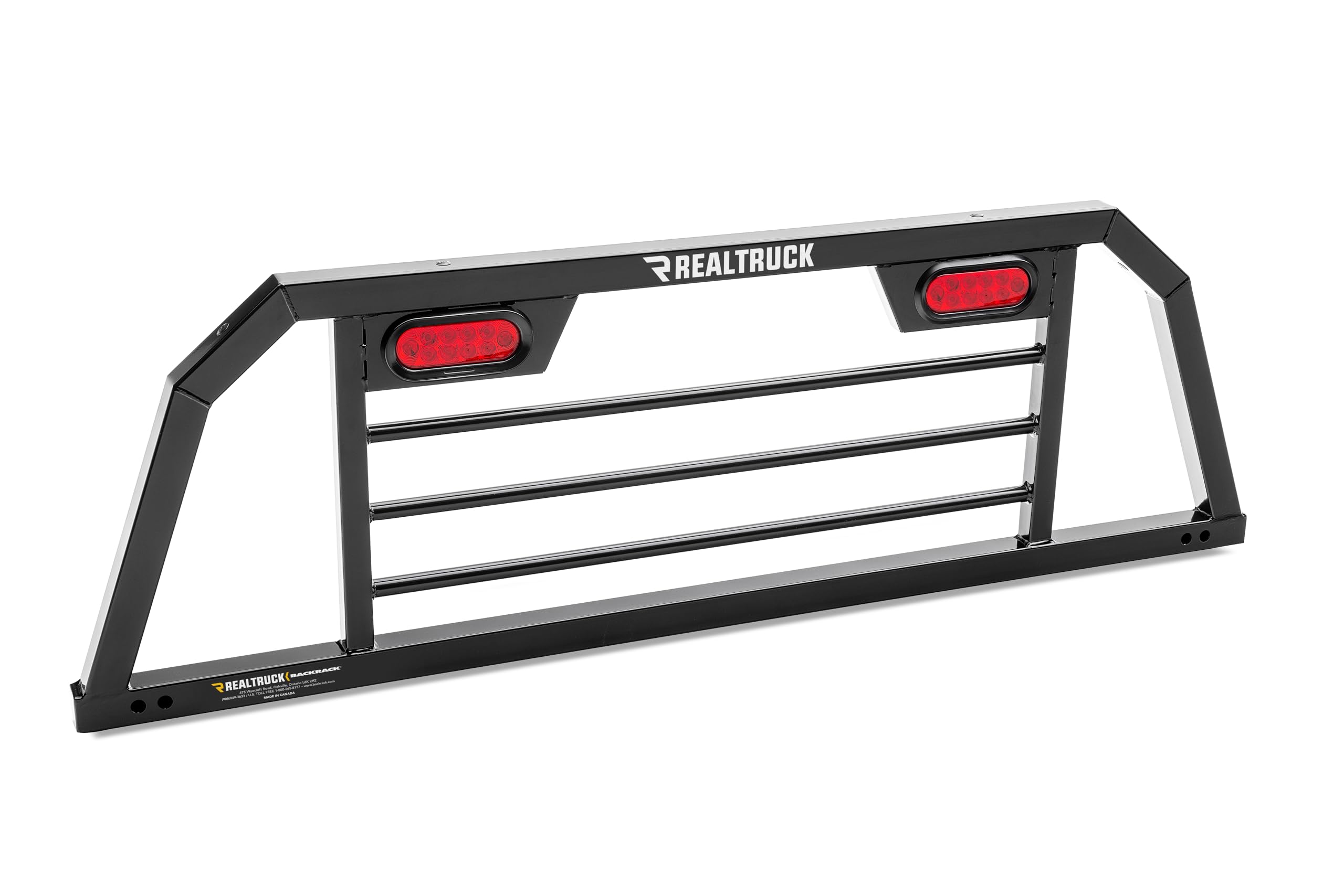 RealTruck BACKRACK SRL Rack with Lights Included, Black | SRL600 | Fits ...