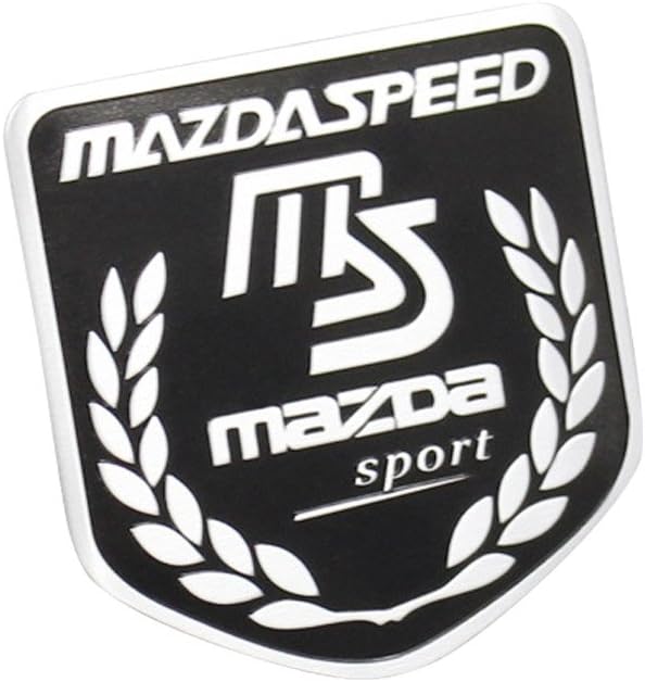 Side Rear Decal Mazdaspeed Emblem Badge Sticker For Mazda Racing Sport ...