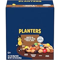 Amazon.com: Planters Chocolate Trail Mix Nuts (1.7 oz Bags, Pack of 18 ...