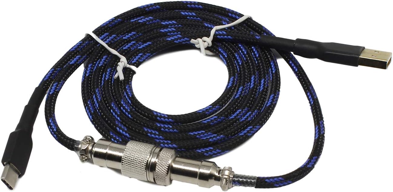 Geeksocial Type-C USB Cable for Mechanical Keyboard: Amazon.co.uk ...