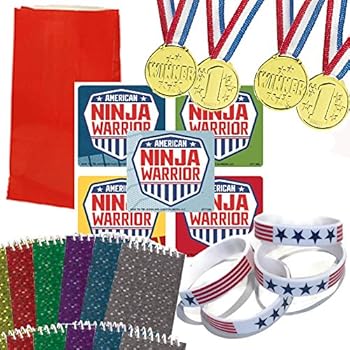 Amazon.com: Ninja Warrior Small Gift Bags - 12 pc: Toys & Games