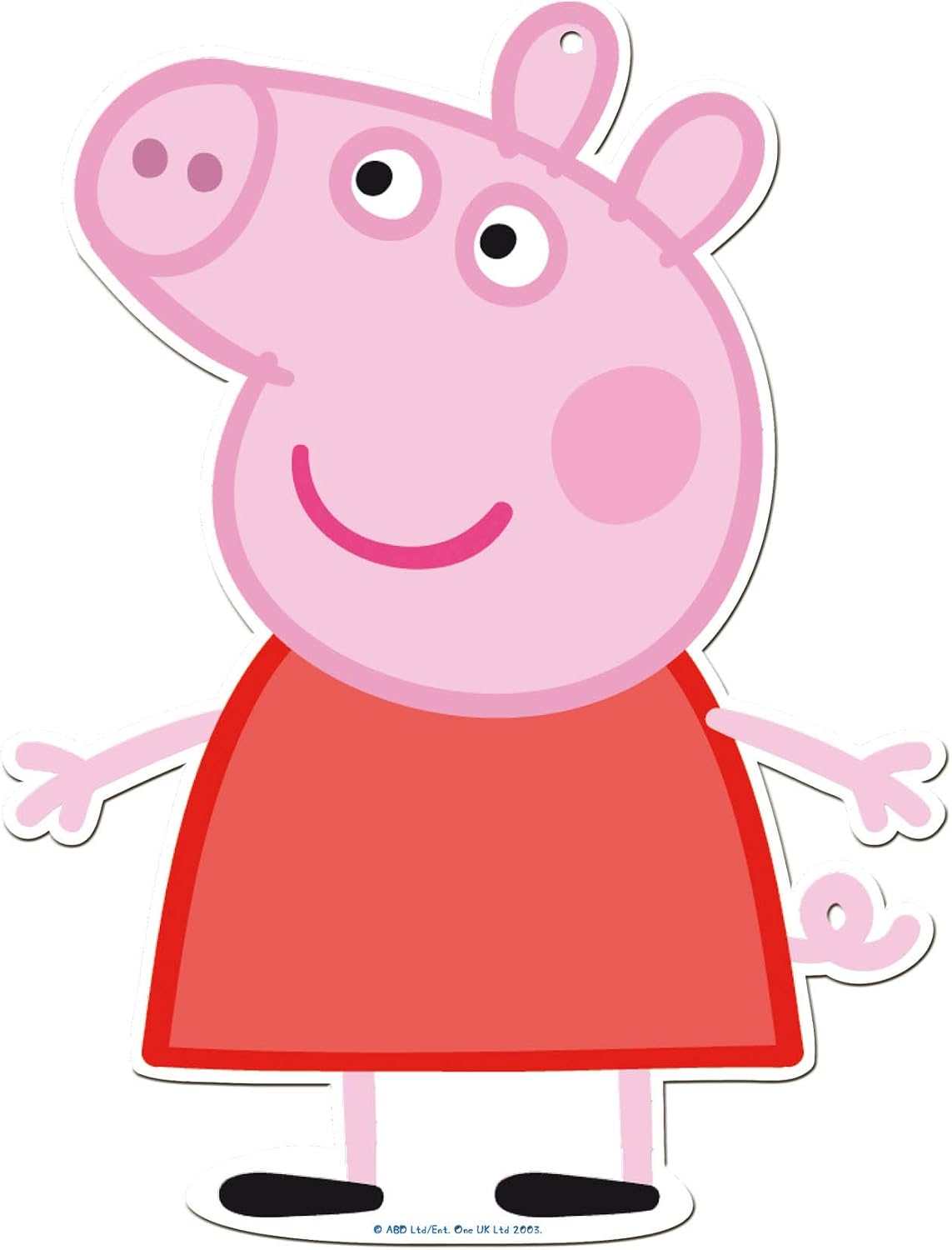Peppa Pig 0887, Pack 4 Siluetas 30 cms, Decoracion de Fiestas y ...