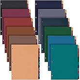 Amazon.com : Honoson 12 Sets 12 Tab Binder Dividers for 3 Ring Binders ...