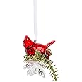 Amazon.com: Cardinal on Holly Crystal Red Cardinal Acrylic Decorative ...