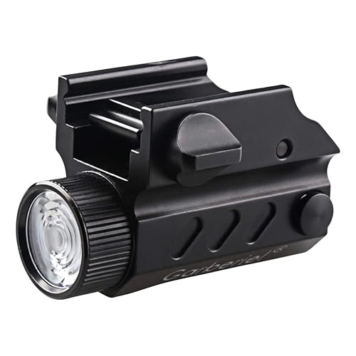 HECLOUD Tactical Handgun Rail Mount Flashlight, 1650 LM Rechargeable ...