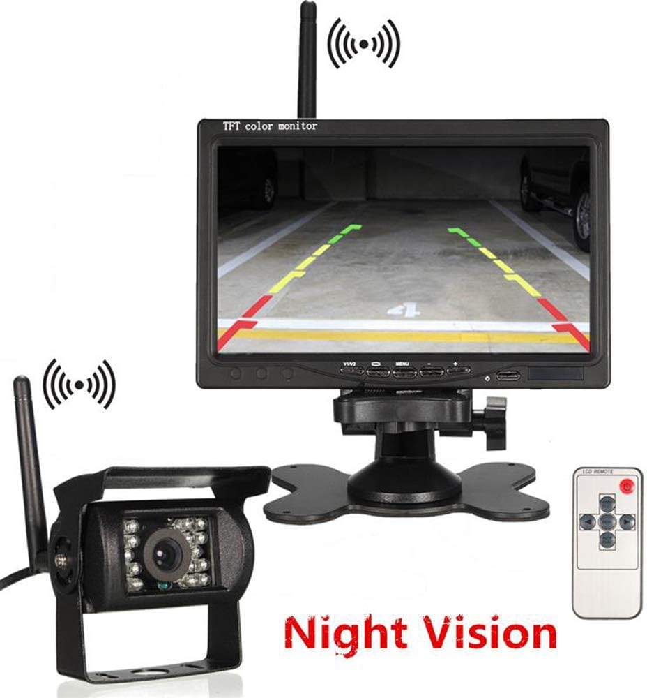 Wireless Reversing Camera Kit – 18 LED Lights Super Night Vision Car ...