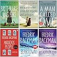 Amazon.com: Fredrik Backman 6 Books Collection Set (Anxious People, Us ...