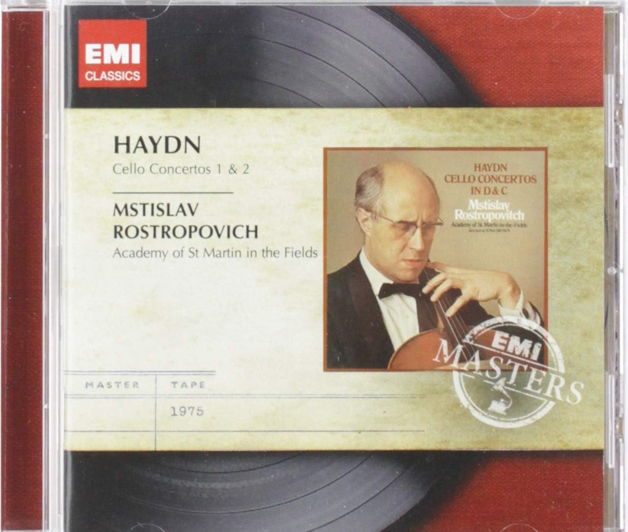 Haydn: Cello Concertos No 1 & 2: Rostropovich, Mstislav, Rostropovich, Mstislav, Haydn, Haydn ...