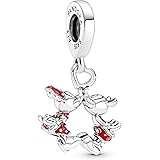 Amazon.com: PANDORA Disney The Little Mermaid Ariel Charm, 925 Sterling ...