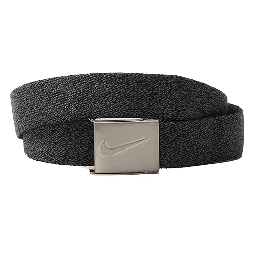 Nike Men's Standard Reversible Stretch Web Dark Gray/Black Belt in Oman ...