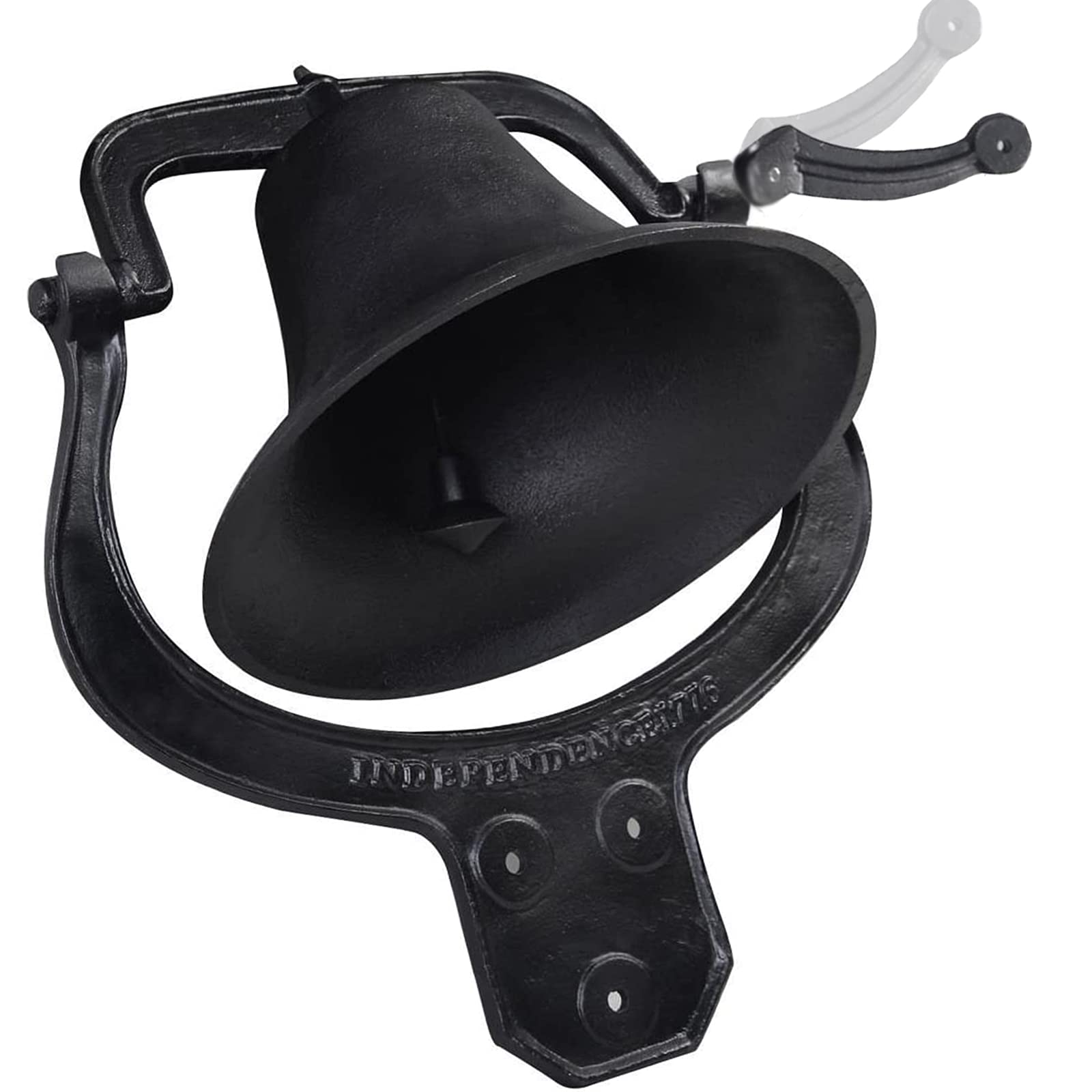 Mua uyoyous 14'' Large Heavy Cast Iron Farm Dinner Bell Heavy Duty Cast ...