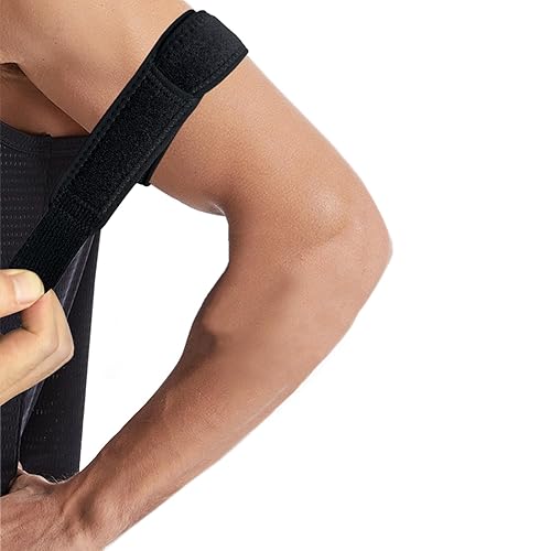 Sgozam Elastic Upper Arm Strap Brace Support for Tendonitis Treatment ...
