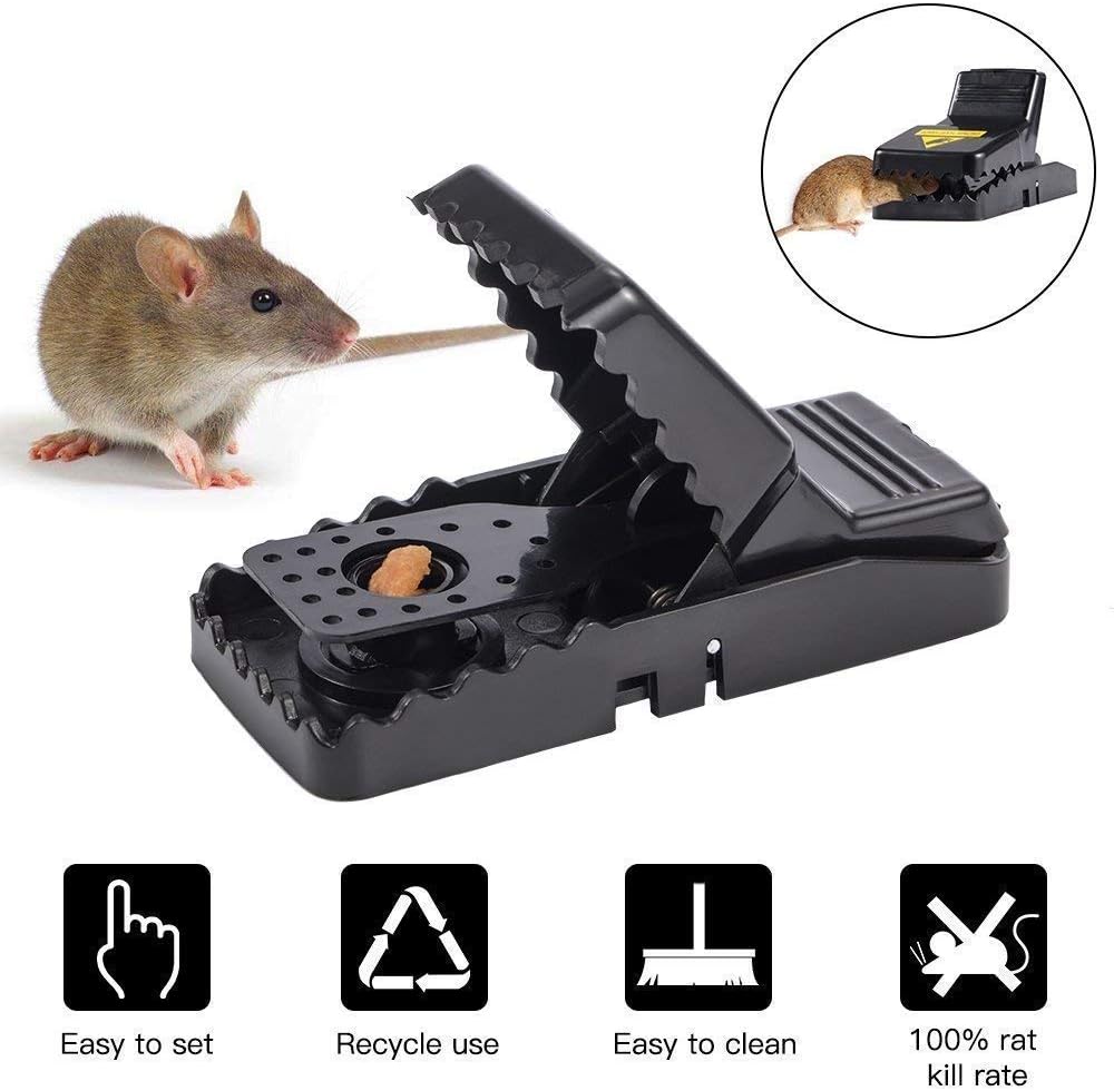 Afufu Mouse Trap, 6 Pack, Mice Traps, Mousetraps, For Indoors, Kill ...