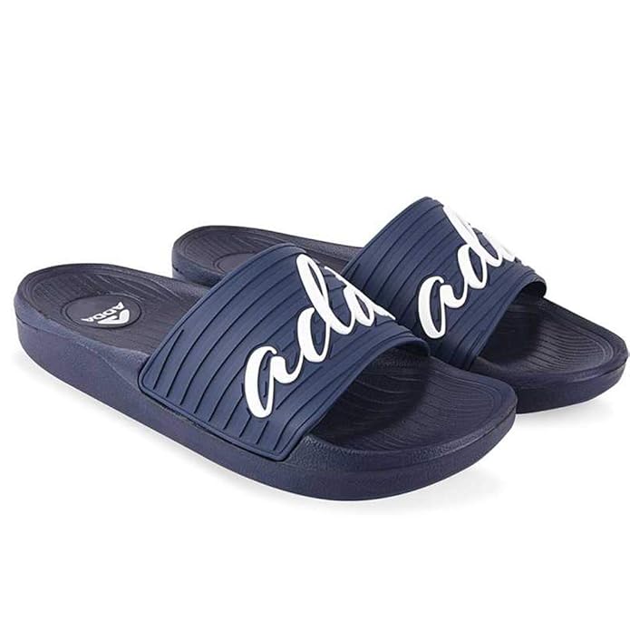 ADDA COMFORTABLE / EXTRASOFT/ DURABLE NAVY SLIPPERS FOR MEN : Amazon.in ...