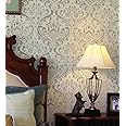 Amazon.com: Damask Stencil Anna - Large Stencils for Painting Walls ...
