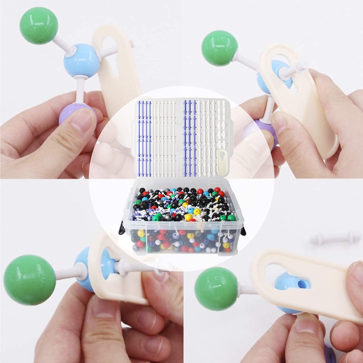 Mua Molecular Model Kit,974 Pcs Molecular and Atomic Model Kit for ...