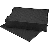 POWERTEC 71603V Pre-Cut Foam Insert, For Bosch L-Boxx-2, Customizable ...
