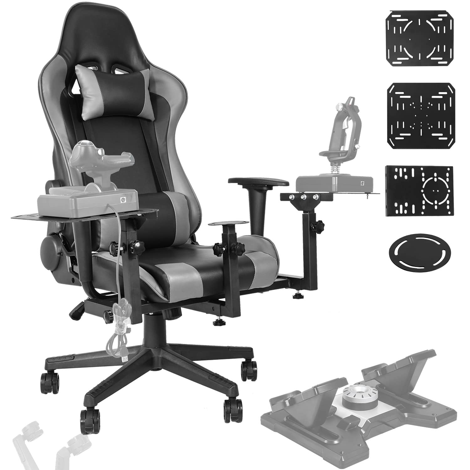 Mua Anman Removable Flight Simulator Cockpit with Racing Seat Fit for ...