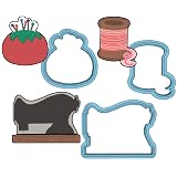 Amazon.com: 4 Piece Sewing Cookie Cutter Set: Kitchen & Dining