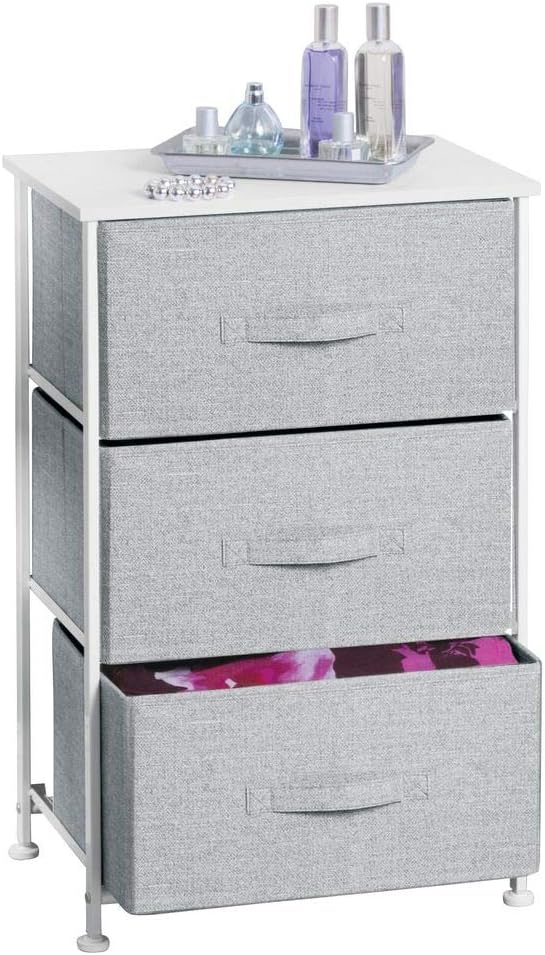 Amazon.de: mDesign Schrank Organizer aus Stoff – Kleiderschrank ...