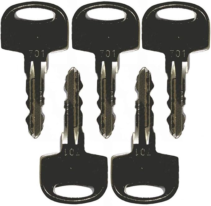 Amazon.com: (5) Keys 701 New Style Ignition Switch Key for Ditch Witch ...