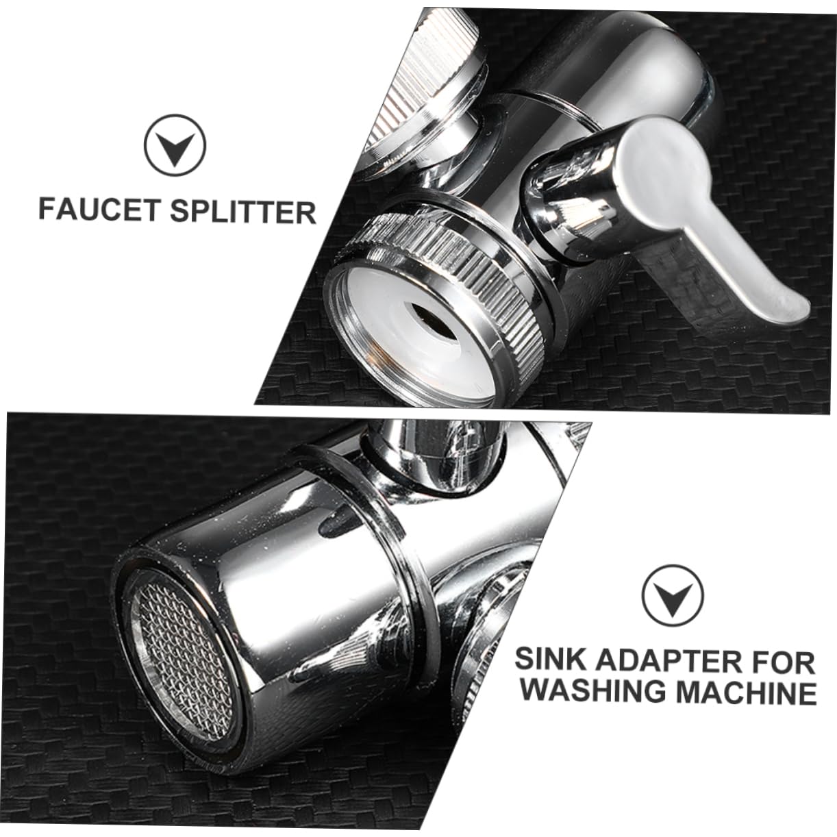 DRESSOOS Water Inlet Adapter Auto Washing Machin Accessories Snap ...