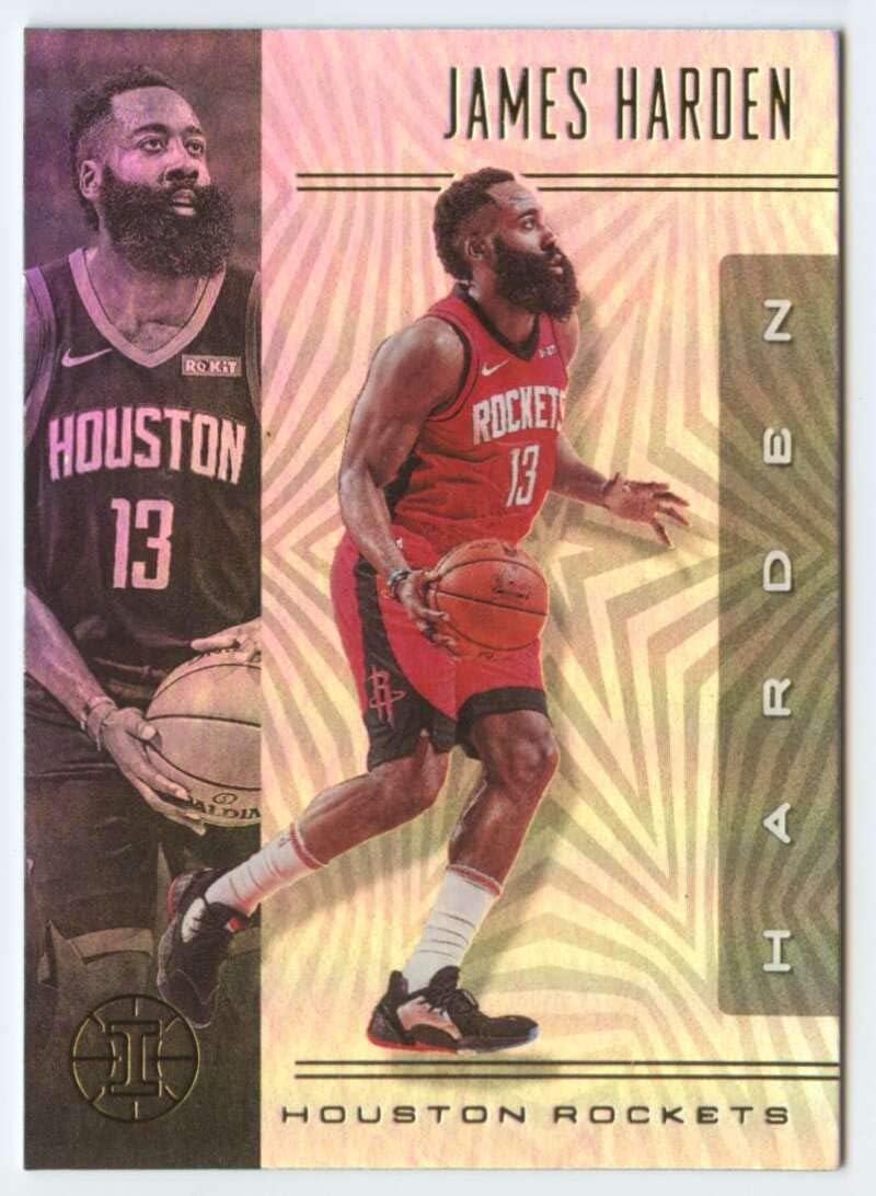 Amazon.com: 2019-20 Panini Illusions #35 James Harden Houston Rockets ...