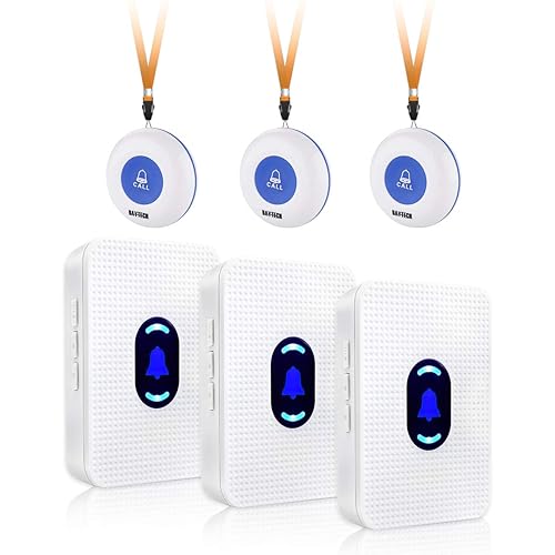 Daytech Caregiver Pager for Seniors Emergency Pager System for Elderly ...