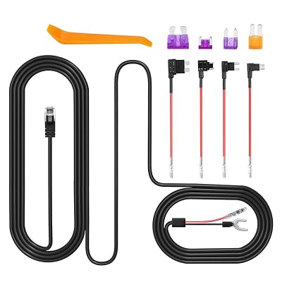 Mirror Tap 10ft Radar Detector Hardwire Kit With 4 Tap-a-Fuse Sizes ...