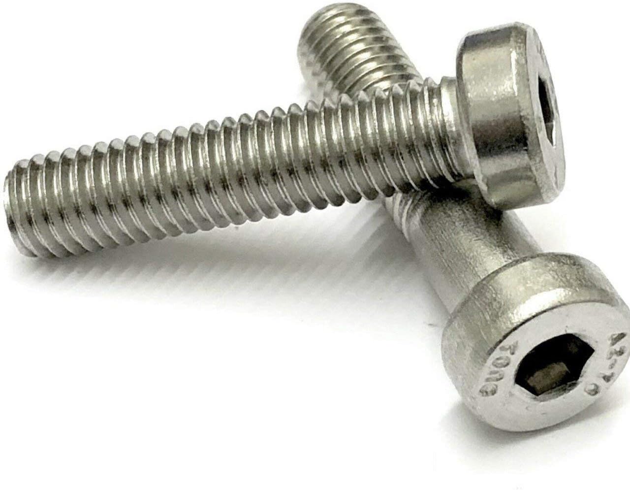 KADco® M5 Low Head Socket Cap Screws A2 Stainless Steel, Hex Head Allen ...