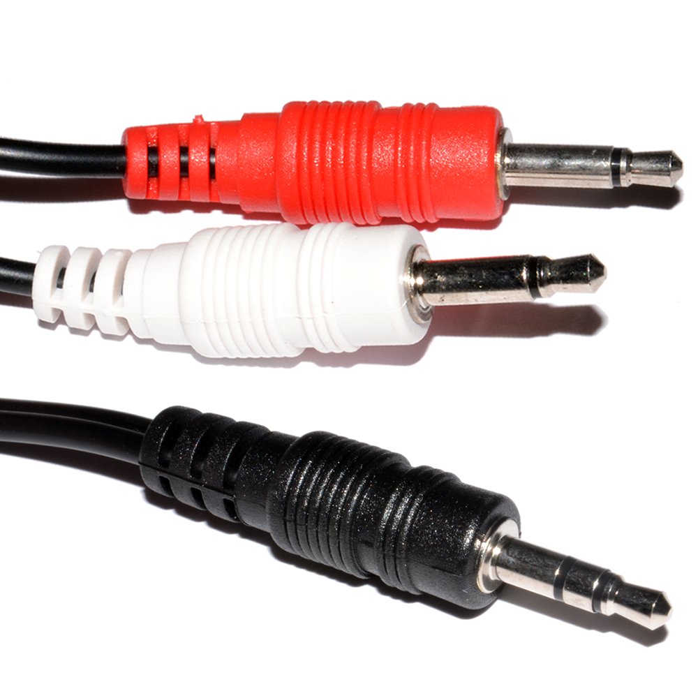 3,5 mm Stereo Klinkenstecker Zum 2X Mono 3,5 mm: Amazon.de: Elektronik