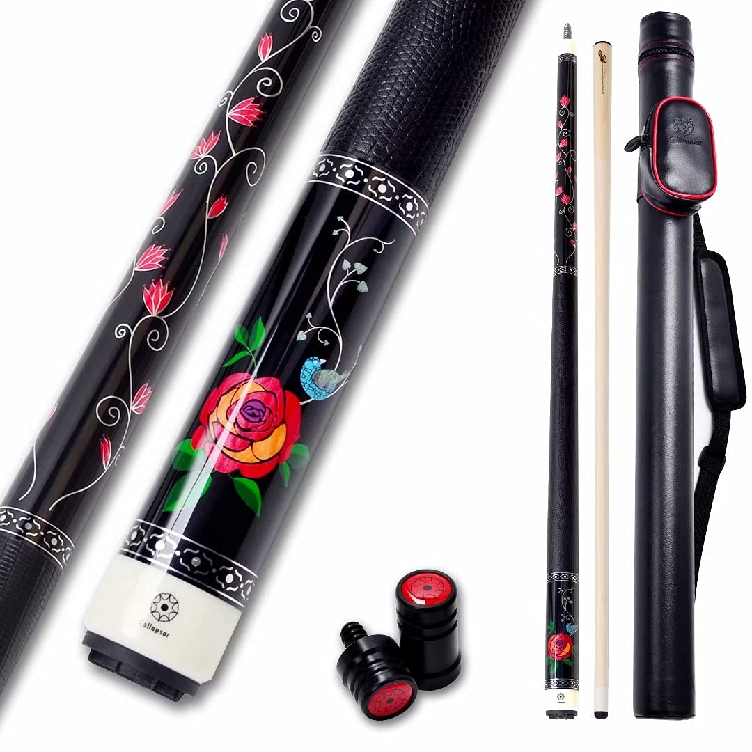 Mua Pool Cue with 1X1 Hard Case Low Deflection Technology Billiard Cue ...