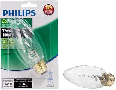 Philips 423855 EcoVantage 100 Watt Equivalent Clear Post Light Light ...