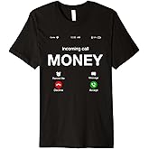 Amazon.com: Incoming Call Money Is Calling Illustration Graphic Designs ...