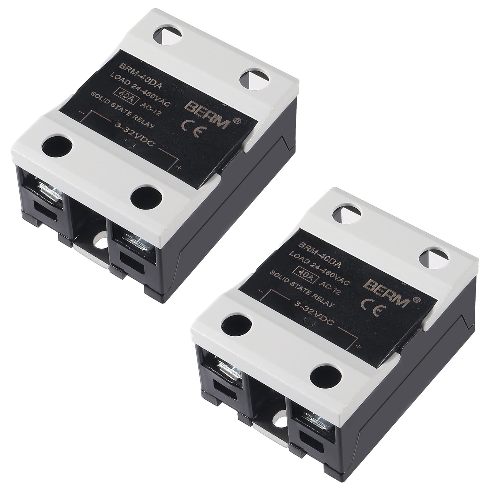 Mua 2PCS SSR-40DA Solid State Relay, MELIFE Single Phase Semi-Conductor ...