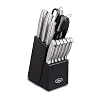 Oster Baldwyn 14 Piece Stainless Steel Cutting Kitchen Knife Cutlery ...