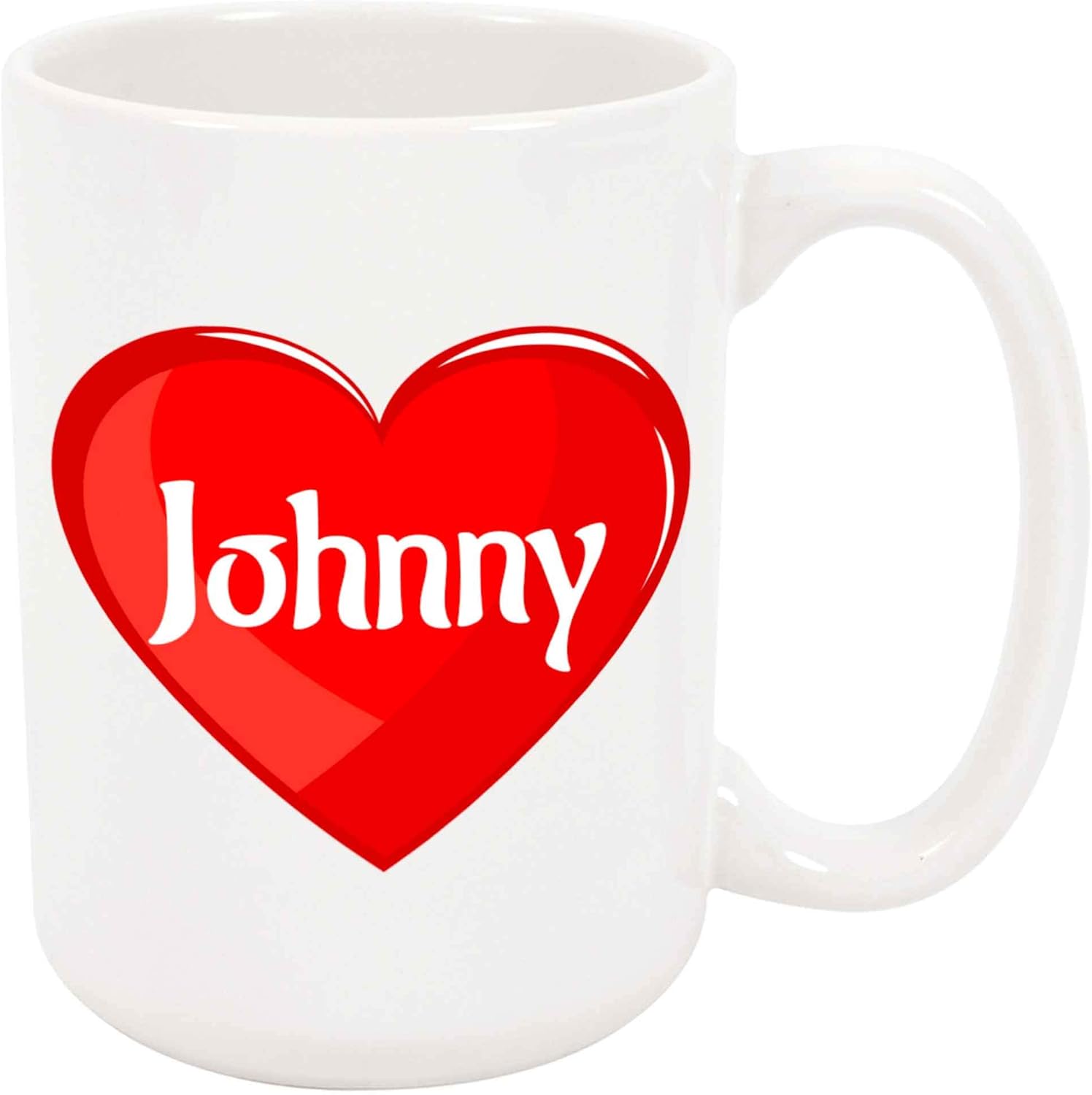 Amazon.com | Johnny Coffee Mug: Coffee Cups & Mugs