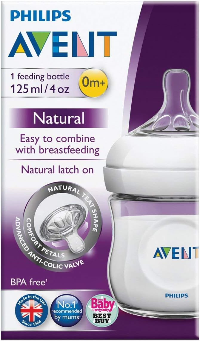 Philips Avent Natural Chupón de Polipropileno, Transparente, 1 unidad ...