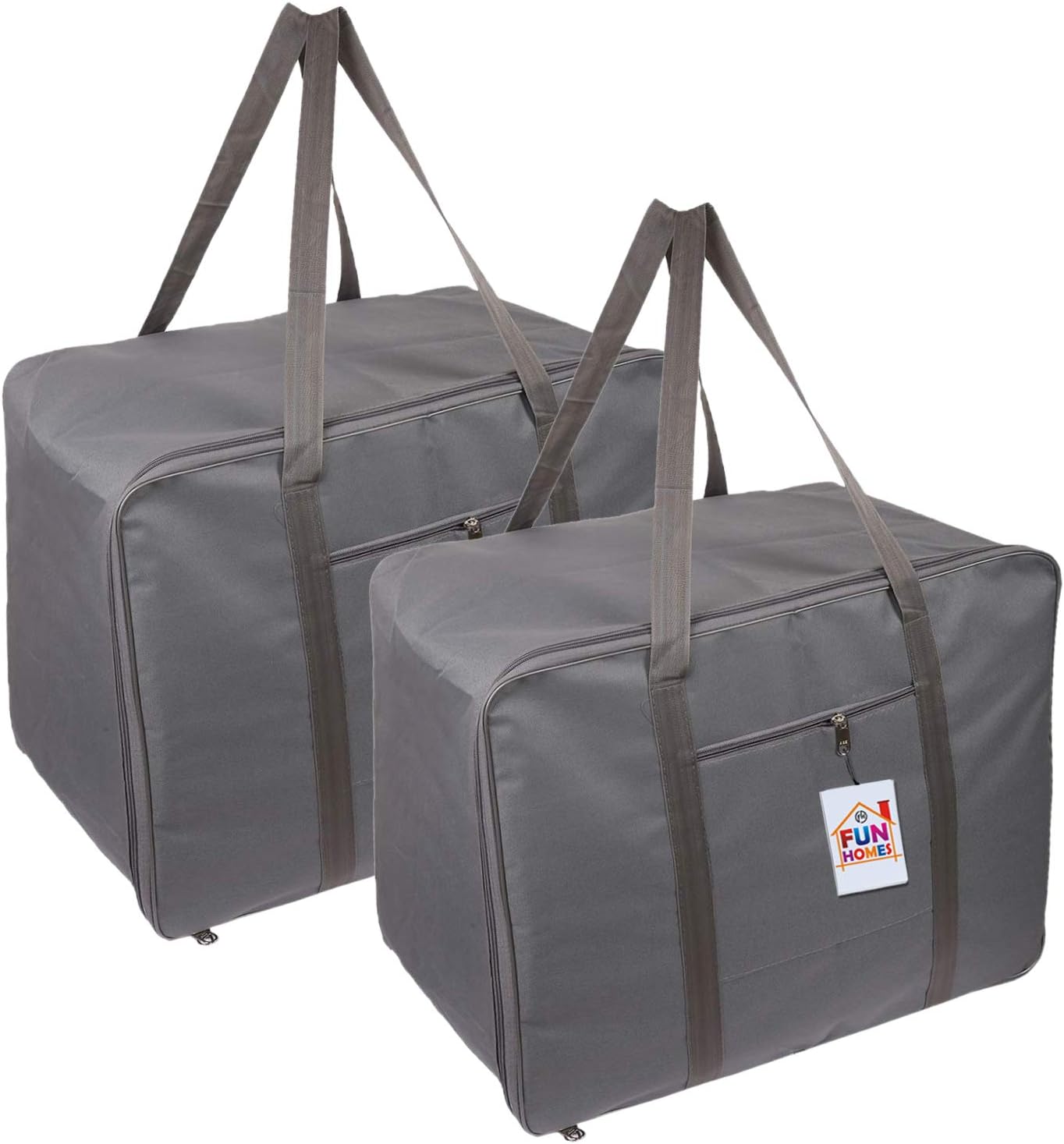 Fun Homes 2 Pieces Rexine Jumbo Attachi Bag Travel Handbag Storage ...
