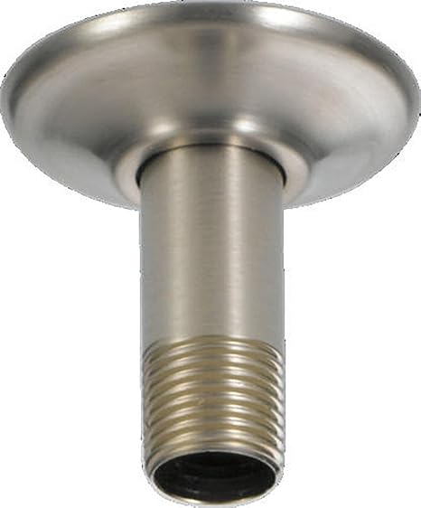 DELTA FAUCET U4996-SS Shower Arm and Flange, Stainless, Faucet Flanges ...